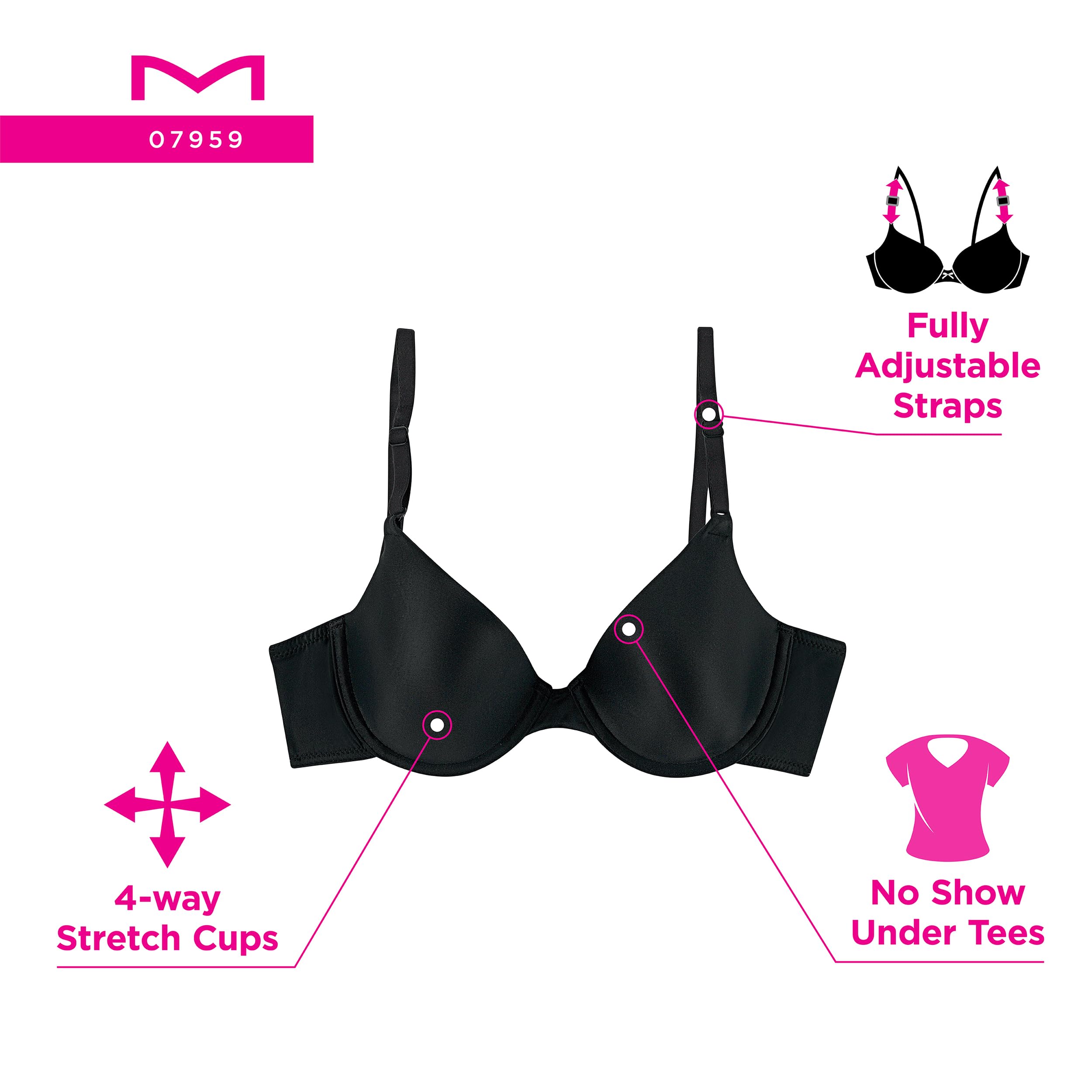Mua Maidenform Women's One Fab Fit Everyday Demi Underwire Bra trên ...