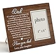 Amazon.com - Zauly Dad Wooden Picture Frame Thank You Gift from ...