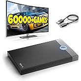 Amazon.com: JFamiglia 206+ AAA PC-Games Built-in 5T External Hard Drive,Real-Time PC Gaming Like ...