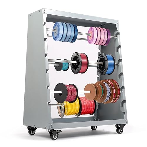 Wire Spool Rack, Electrical Industrial Automotive Wire Assortment for ...