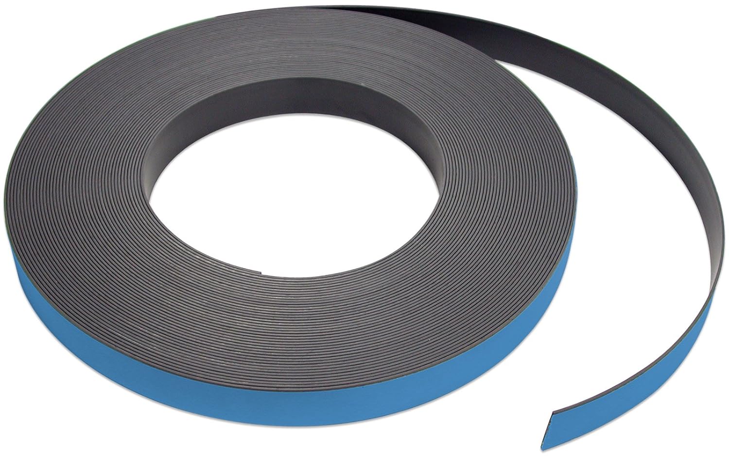 Master Magnetics Flexible Magnet Strip with Blue Vinyl Coating, 1/32 ...
