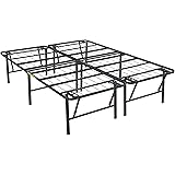 Amazon.com: Amazon Basics Foldable Metal Platform Bed Frame with Tool ...
