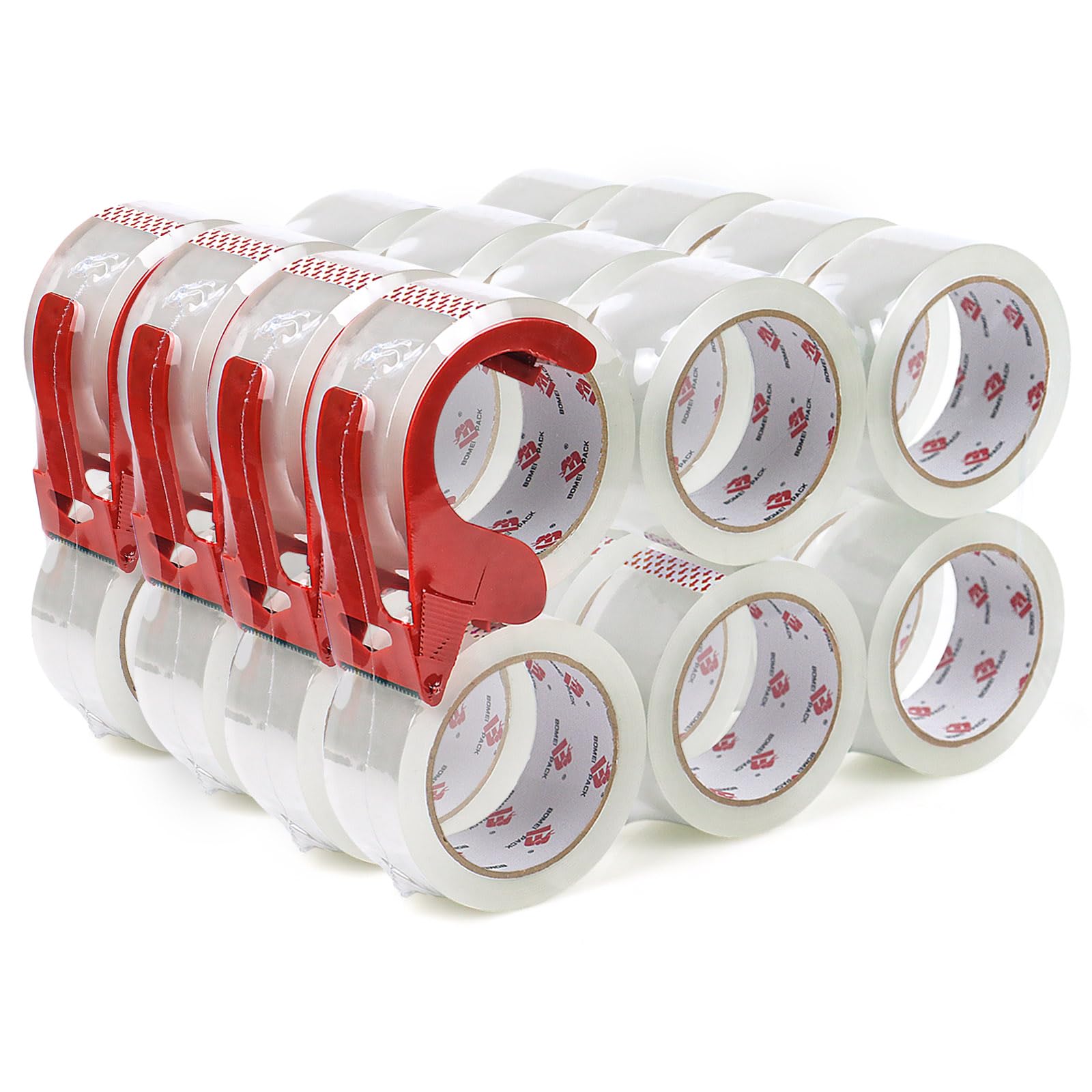 Tape,Transparent Tape Refills for Dispenser,1.88 inch x 55 Yards,2.4 ...