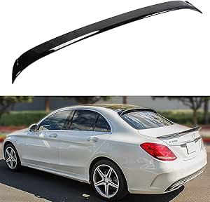 Amazon.com: High Kick Gloss Black Rear Glass Window Roof Spoiler Wing ...