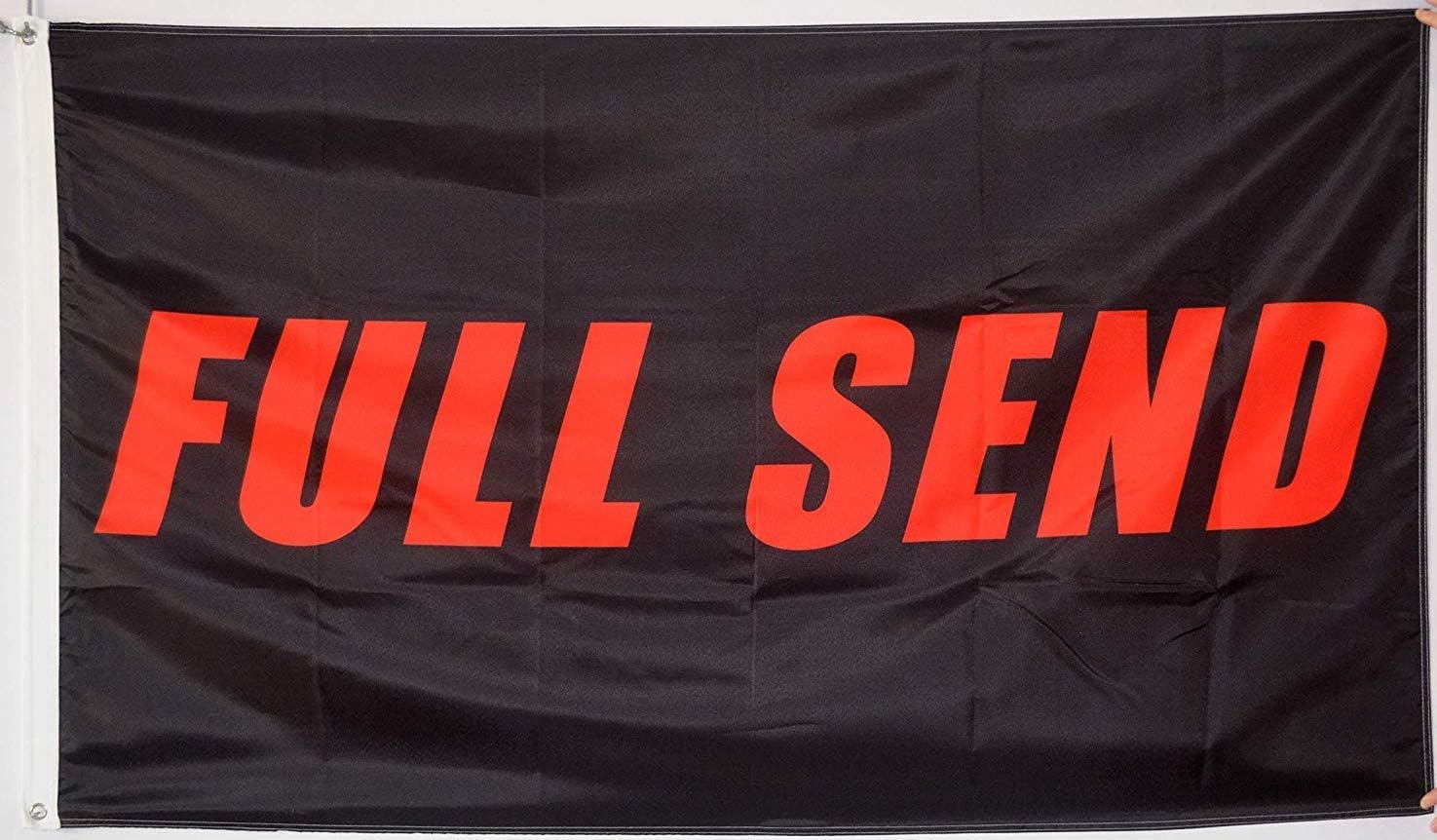 Amazon.com : bA1 Outdoor Nelk Boys - Full Send Flag - Cool Flags ...