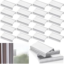 Window Screens 40-Pack Aluminum Window Screen Pull Tabs - C-Shaped ...