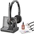 Amazon.com: Poly Plantronics Savi 8220 UC Wireless DECT Headset System ...