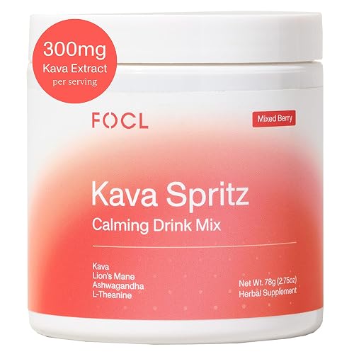 FOCL Kava Spritz Drink Mix - Alcohol-Free Refreshing Powdered Drink ...
