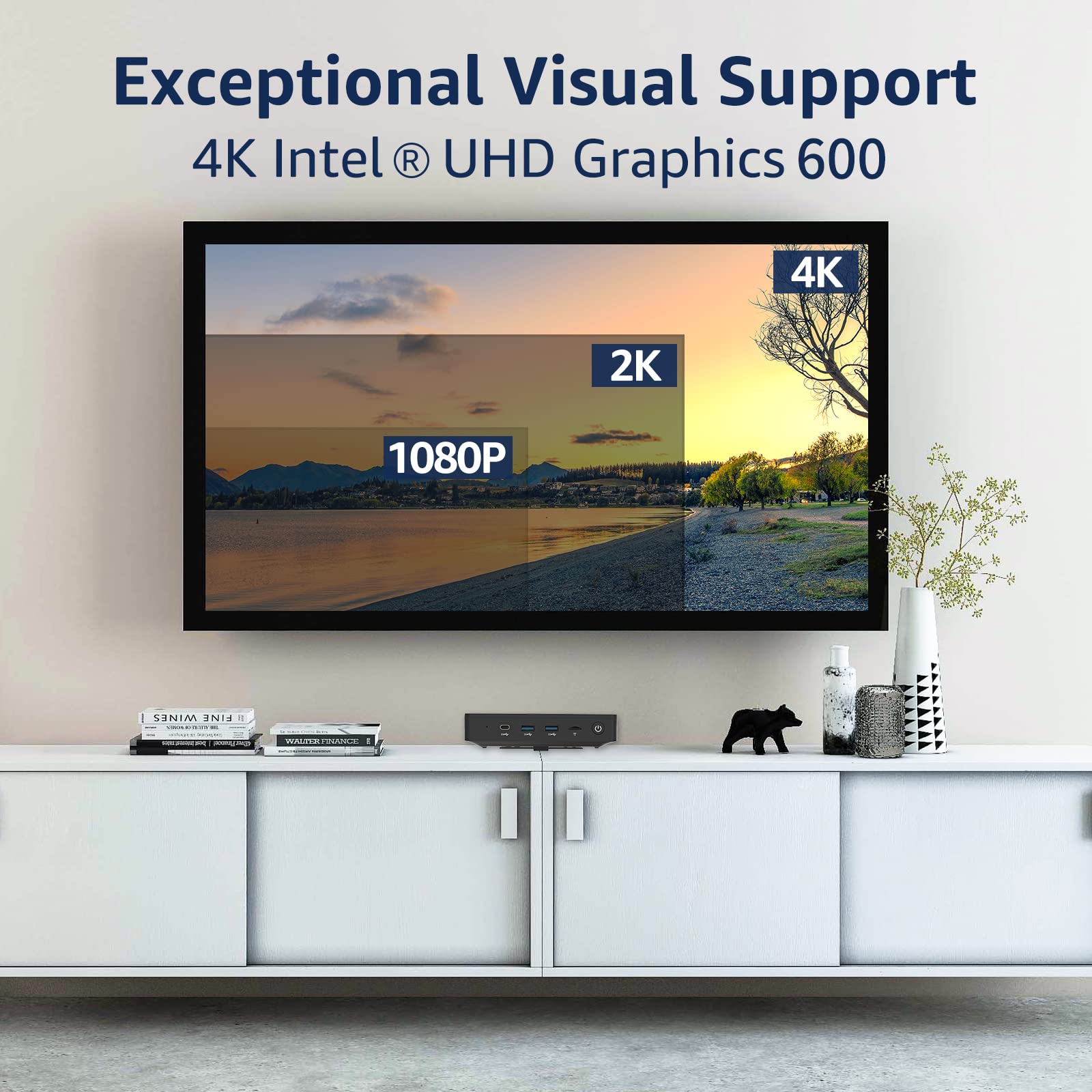 Mua Wo-We Mini PC with Intel Celeron N4020 Processor, Intel UHD ...