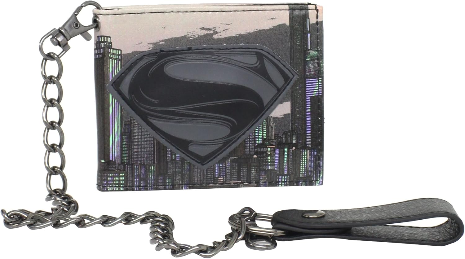 Amazon.com: DC Comics Men's Superman Man of Steel Bifold Wallet with ...