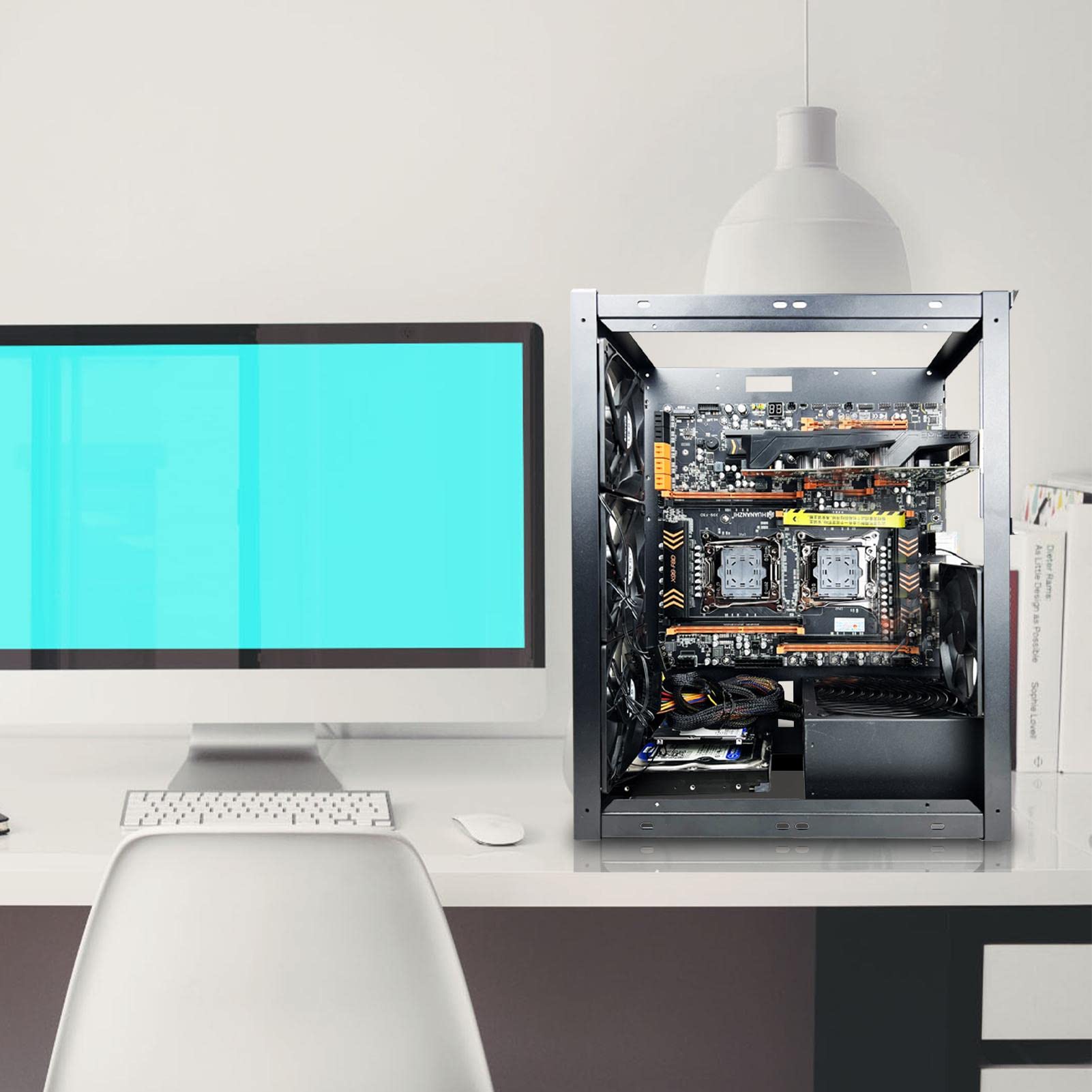 Mua DIY Computer Motherboard Case Rack - Stackable Open Chassis X79 X99 ...