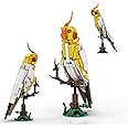 Amazon.com: LUXEBLOCKS Bird Building Blocks- A White Cockatiel Parrot ...