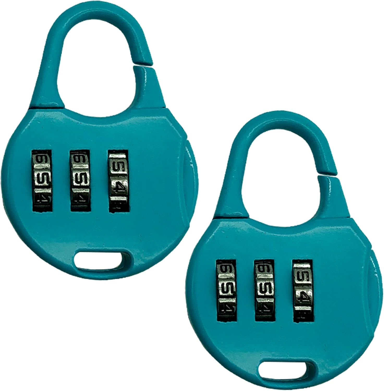 2pk Combination Padlock | Dial Locker for Tool Box, Gym, School ...
