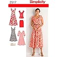 Simplicity Sewing Pattern 2917 Miss/Plus Size Dresses, BB (20W-22W-24W ...
