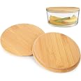 Amazon.com: Wooden Replacement Lids Compatible with Anchor Hocking ...