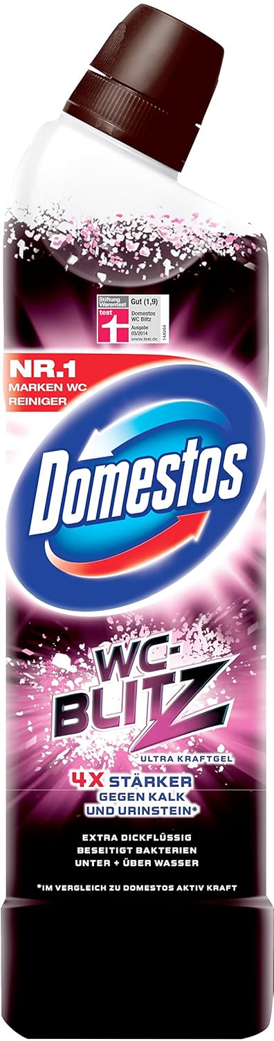 Amazon.com : Domestos WC Blitz Urinstein- und Kalk-Entferner 750 ml ...