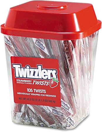 Twizzlers Canister, Individually Wrapped, 33.3 oz.: Amazon.co.uk ...