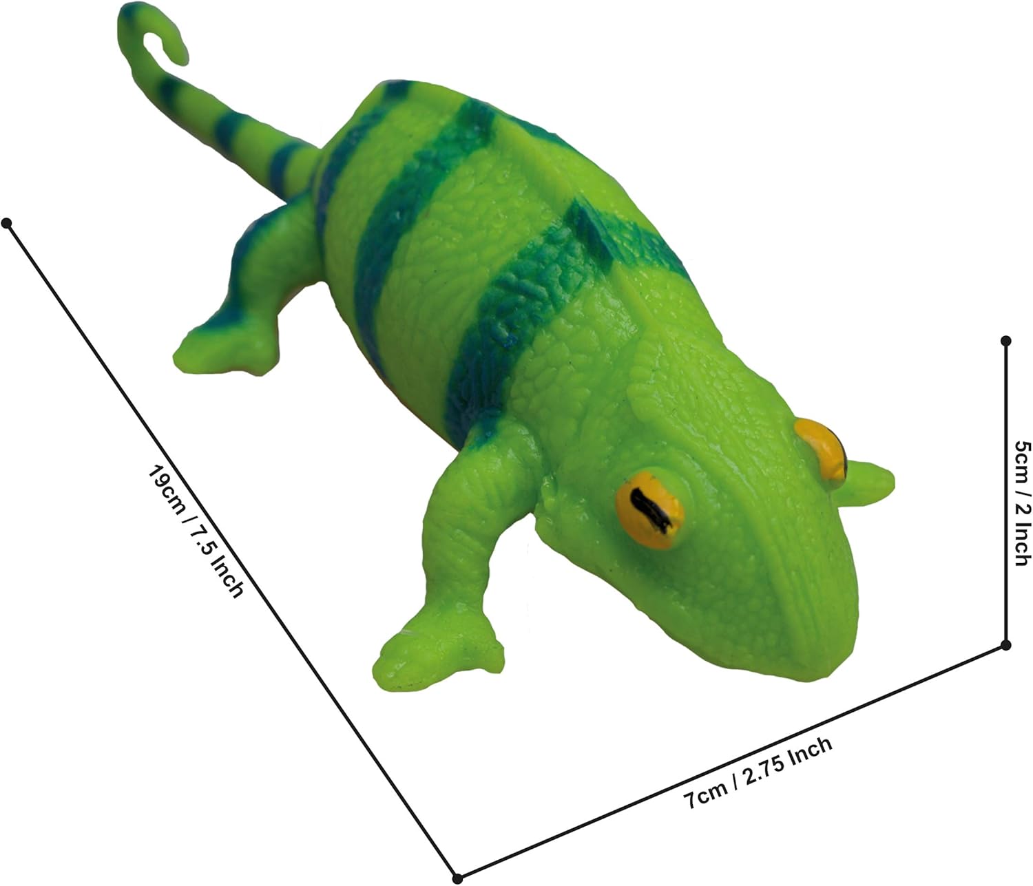 Rep Pals Chameleon Stretchy Toy from Deluxebase. Super stretchy animal ...