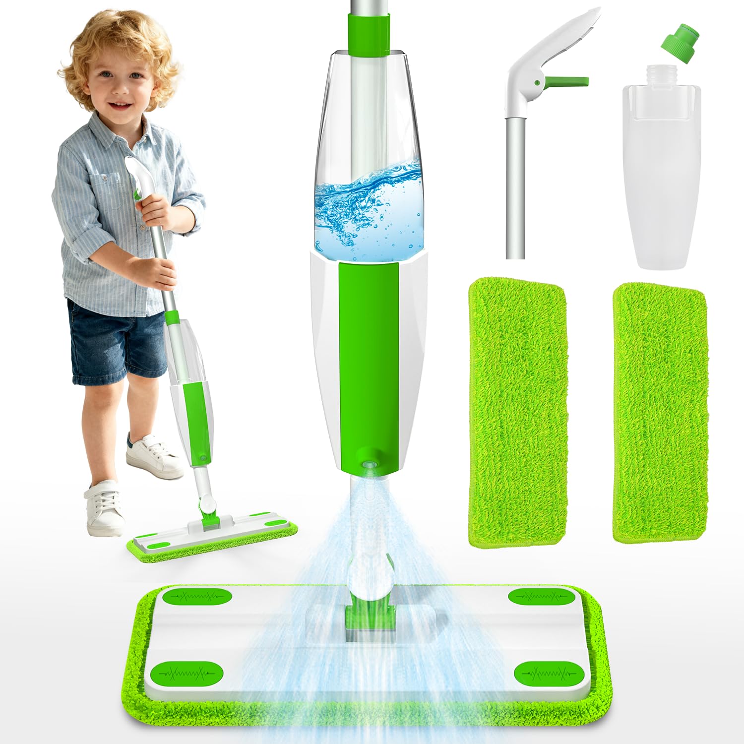 Real Working Kids Spray Mop for Toddlers, Cellulera Montessori Toys ...