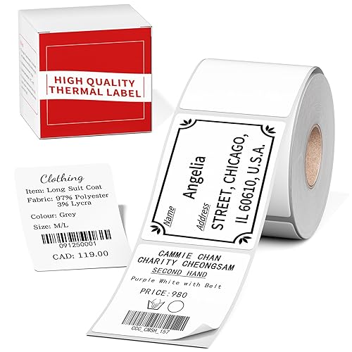 M220 Thermal Labels Compatible with Phomemo Labels - 60x80mm (2.36"X3 ...