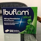 IBUFLAM akut 400 mg Filmtabletten 50 St: Amazon.de: Drogerie & Körperpflege