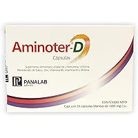 Aminoter D - 30 Cápsulas : Amazon.com.mx: Salud y Cuidado Personal