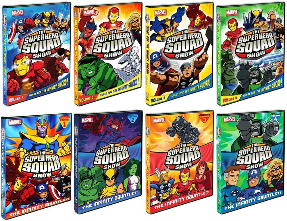 The Super Hero Squad Show: Complete TV Series Seasons 1-2 Collection ...