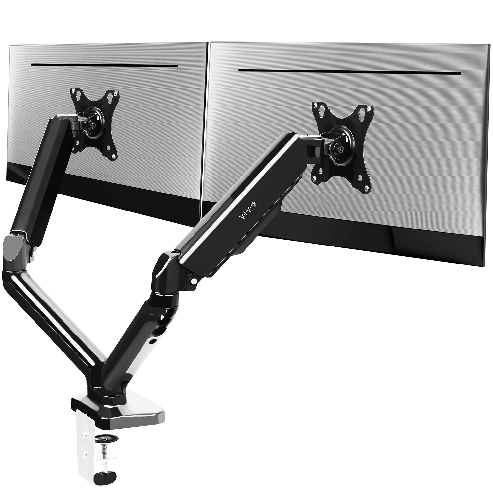 Mua VIVO Dual Arm Monitor Desk Mount Height Adjustable, Tilt, Swivel ...