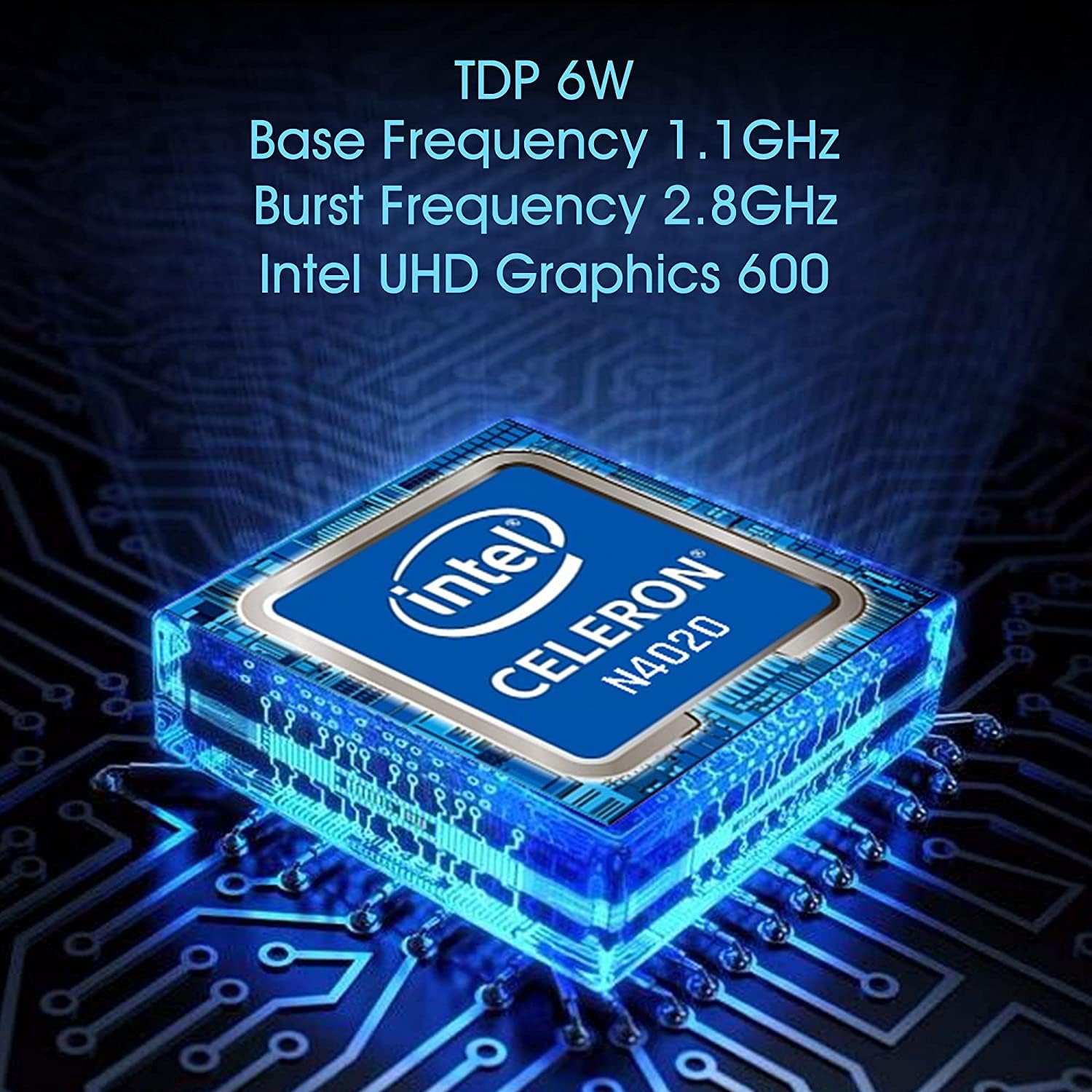 Mua Fanless Mini PC, Intel Celeron N4020 4GB LPDDR4 RAM 128GB SSD Mini ...