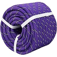 Amazon.com: YUZENET Braided Polyester Arborist Rigging Rope (3/8inch X ...