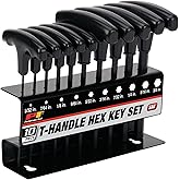 AMM 36PCS Allen Wrench Set, Hex Key Set Long Arm Ball End Hex Wrench ...