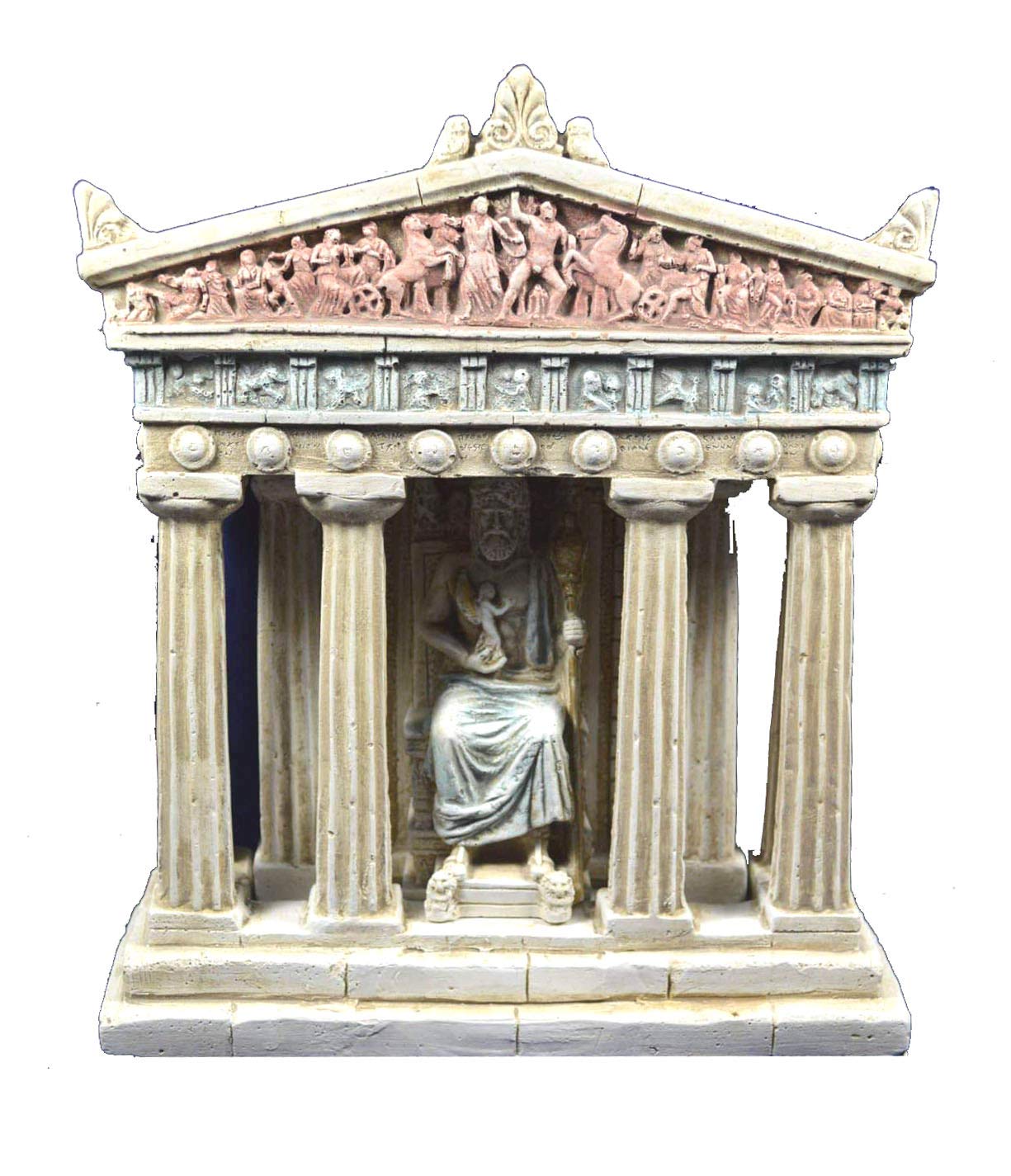 Mua Estia Creations Zeus Temple Sculpture Ancient Greek God King of All ...