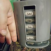 Amazon.com: Pill Pro - 2 Pack, Weekly Pill Organizer: Health & Personal ...