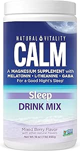 Amazon.com: Natural Vitality Natural Calm Calmful Sleep Magnesium Anti ...