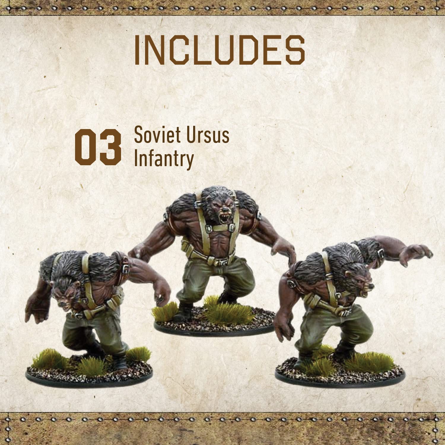 Mua Wargames Delivered Bolt Action Konflikt '47 Soviet Ursus Infantry ...