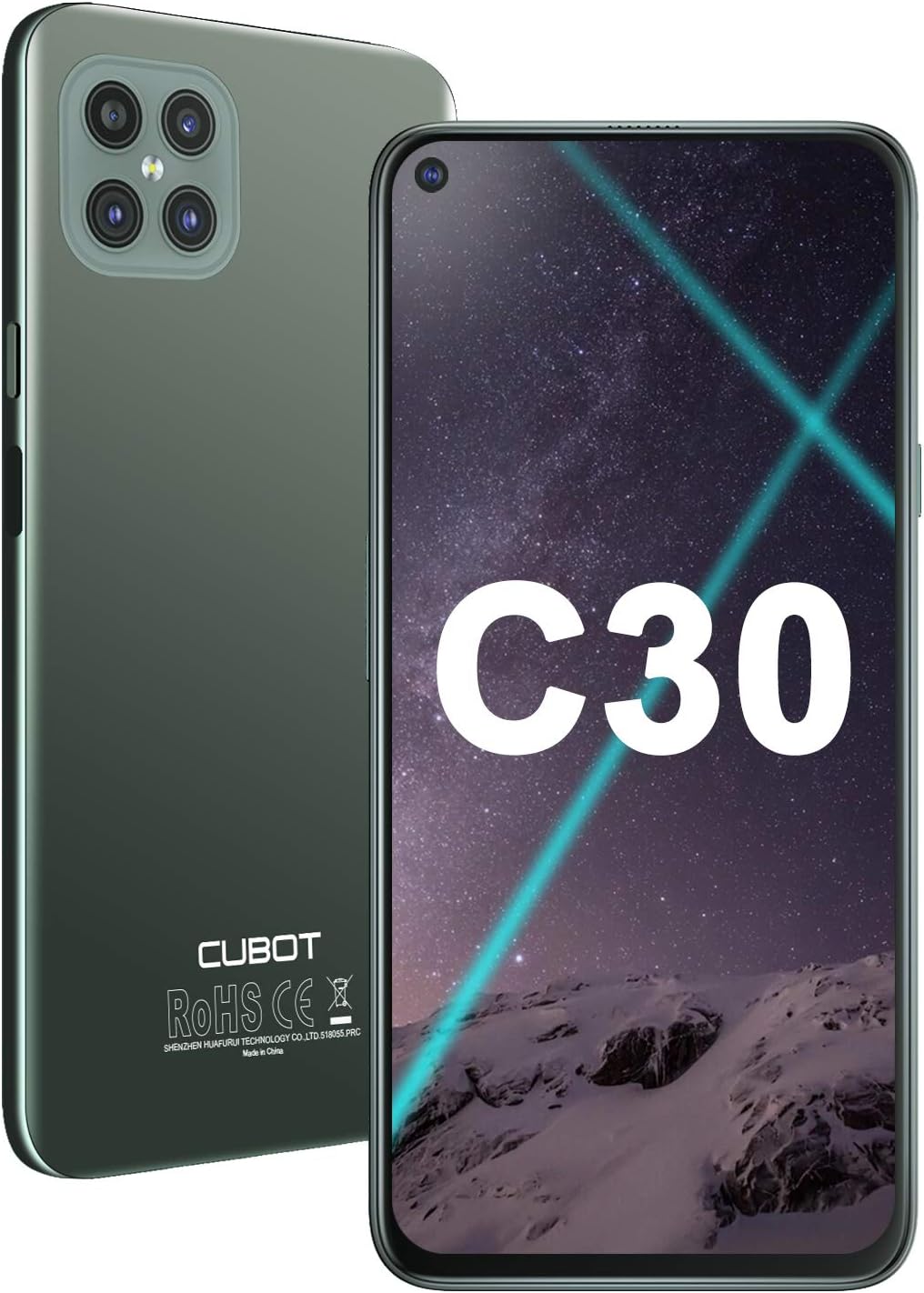 CUBOT C30 Teléfono Móvil 4G, Smartphone 8 GB RAM + 128 GB ROM, Pantalla ...