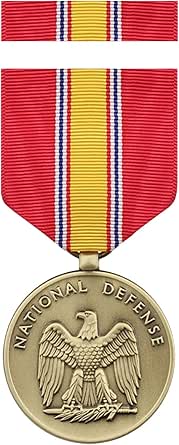 Amazon.com: National Defense Service (NDSM) Full Size Medal with Ribbon ...