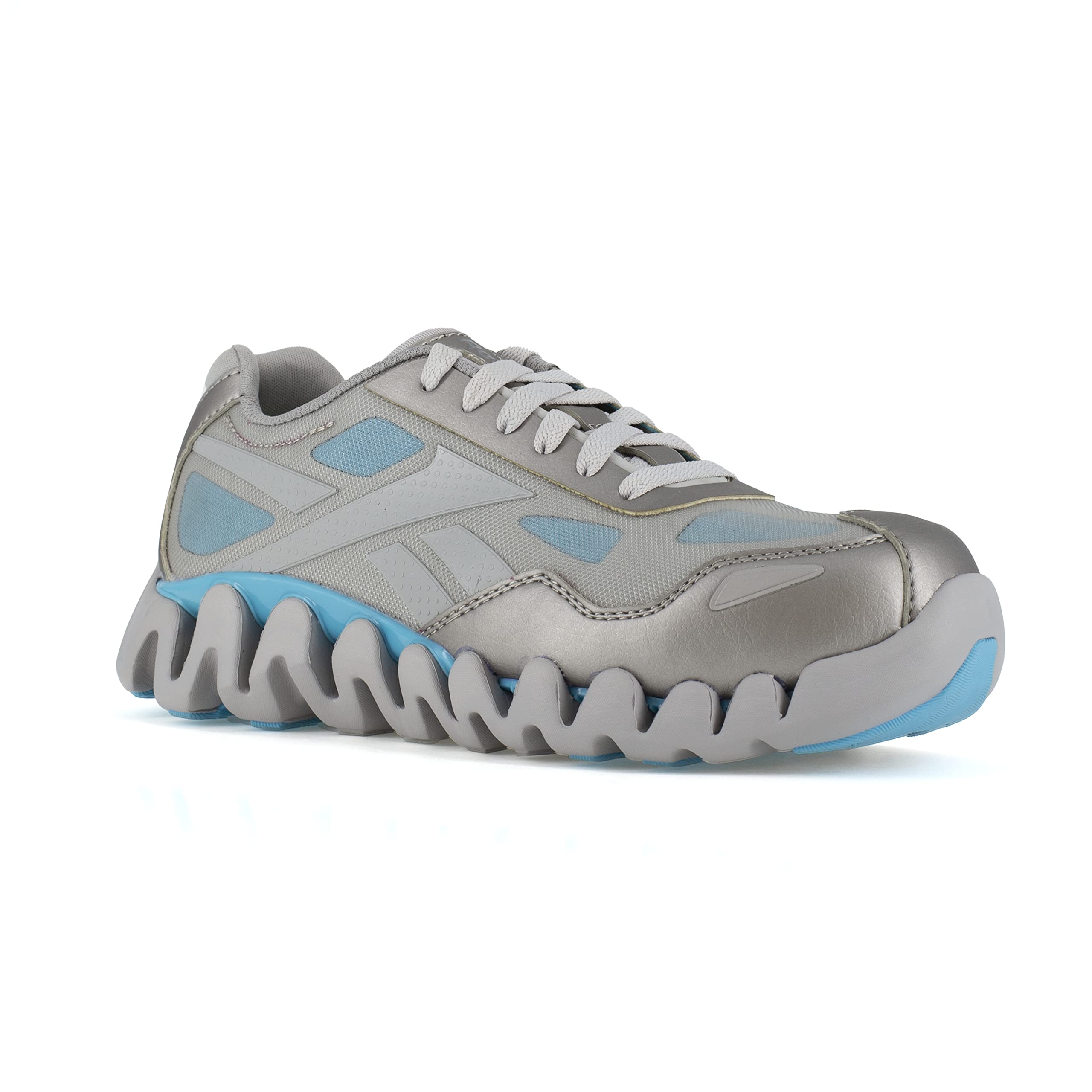Reebok Work Women's RB323 Zig Pulse Work Construction Shoe Gray Safety ...