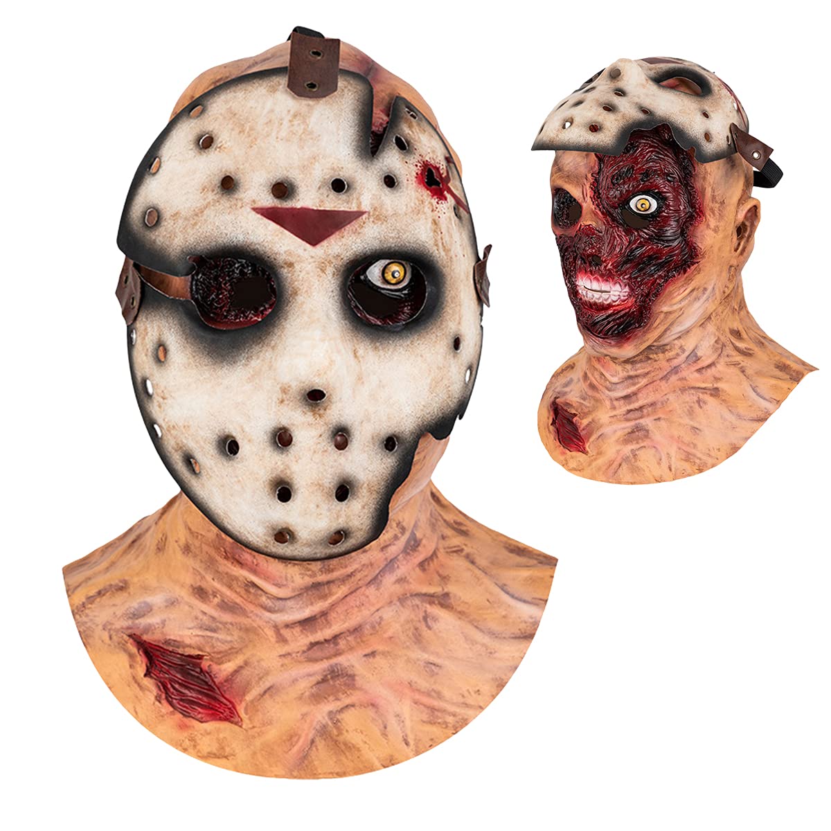 Mua Bulex Jason Mask Scary Killer Zombie Hockey Full Face Realistic ...
