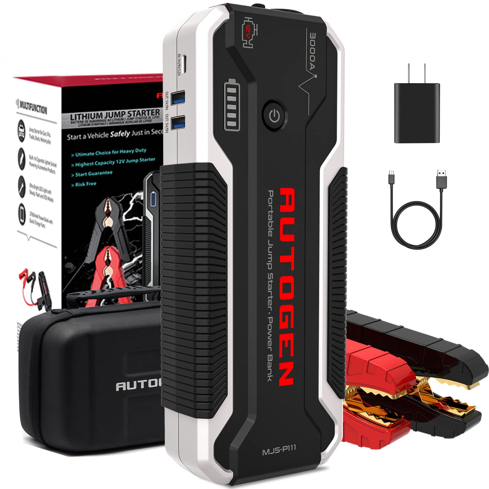Mua AUTOGEN 3000A Car Battery Jump Starter (for 10.0L Gas and Diesel ...