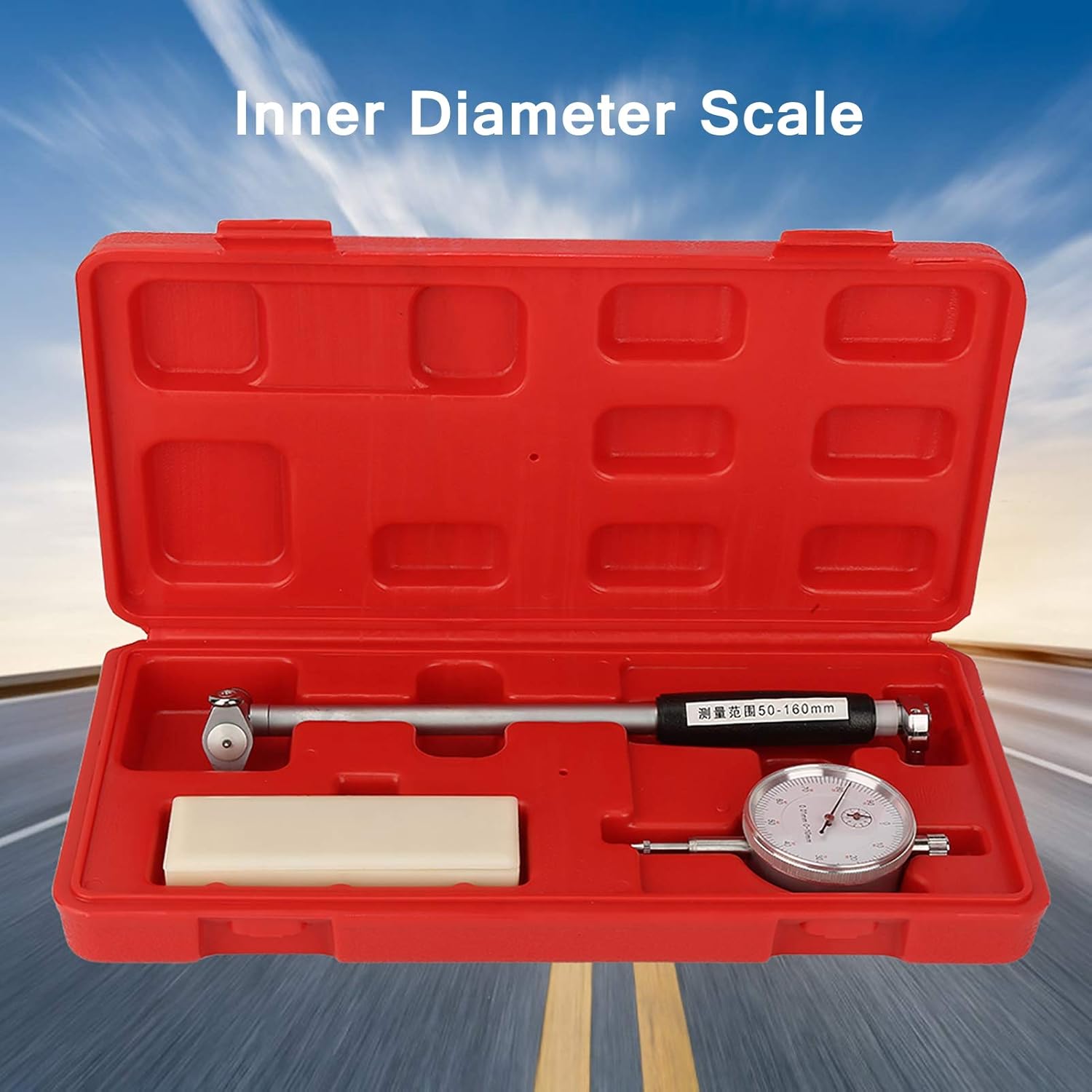 50-160MM Dial Bore Gauge, Measuring Engine Cylinder Tool Kit Used to ...