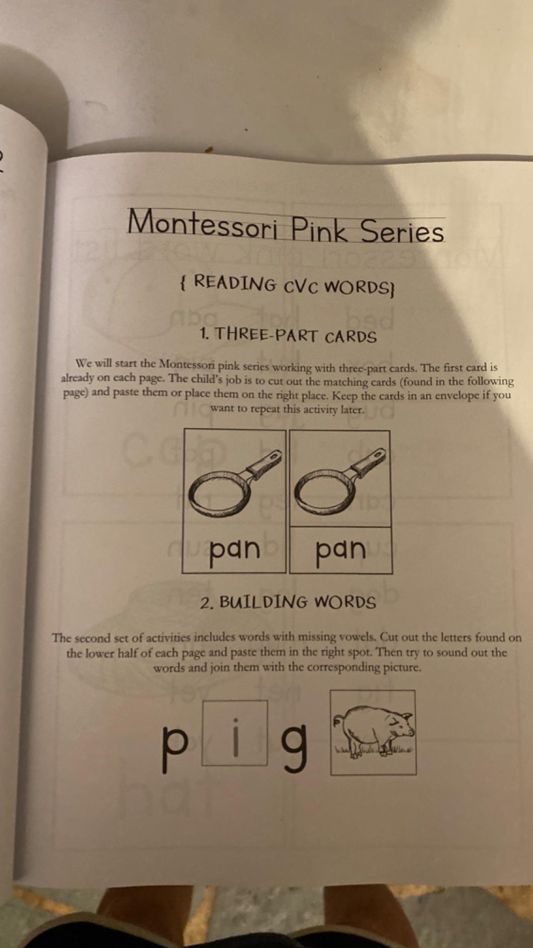 $2/mo - Finance Montessori Reading Workbook: A LEARN TO READ activity ...