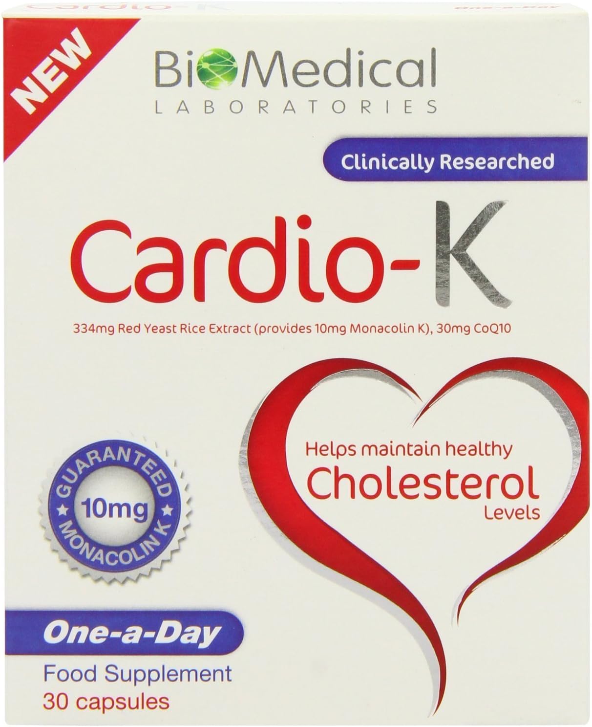 Cardio-K Cholestrol Manage – Pack of 30 Capsules – BigaMart
