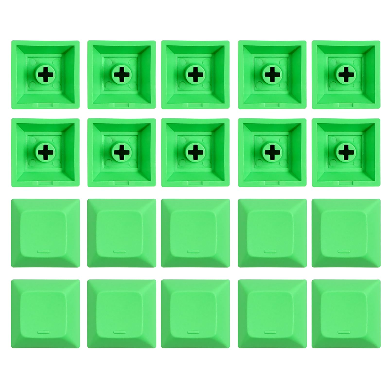 Mua 20 PCS PBT Unengraved Blank Key Caps DSA Profile Height 1U Dye ...