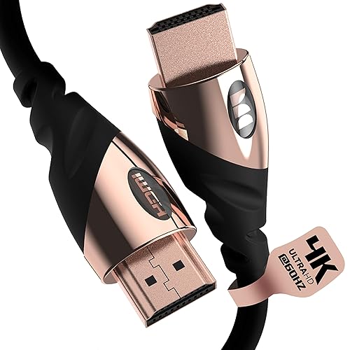 Monster Surefire Rose Gold HDMI Cable 4K Ultra HD — for Xbox Series X ...
