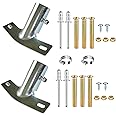 Amazon.com: Broom Handle Bracket,Multiple Mounting Options Broom Head ...