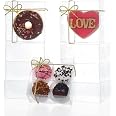 Amazon.com: 3.3X3.3X1.5inch 50PCS Clear Cookie Boxes Packaging, Perfect ...