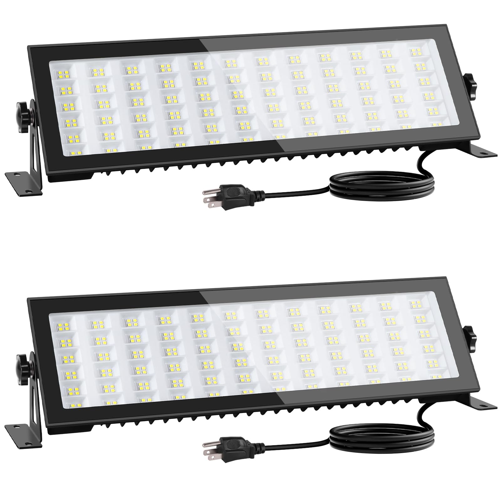 OOOLED 2 Pack LED Shop Lights, 120W 15600LM 6000K Super Bright LED Work ...