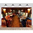 Amazon.com : CHNYWORK 7ftx5ft Retro Luxury Train Carriage Backdrop for ...