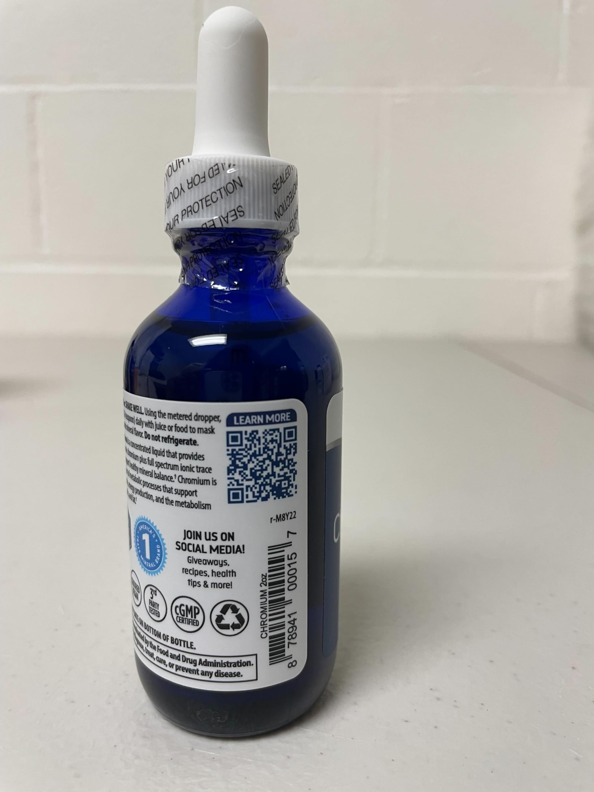 Mua Trace Minerals | Liquid Ionic Chromium | 550 mcg Supports Normal ...